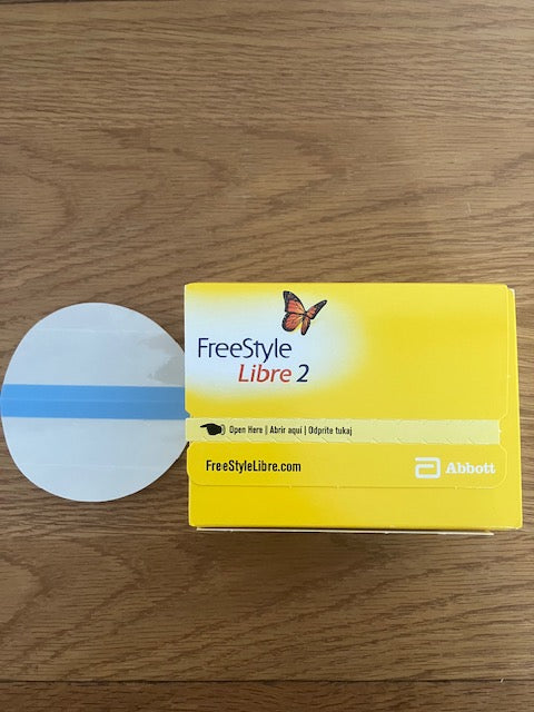 Freestyle Libre 2 Sensor with a FREE waterproof Cover x1 & Alcohol wip